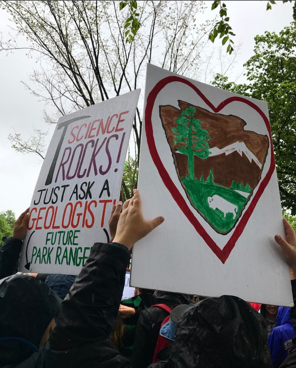 The March for Science (and Climate) – Abbey Dufoe